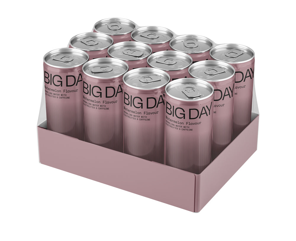 BIG DAY | Electrolyte Energy - Watermelon 12-pack – Big Day